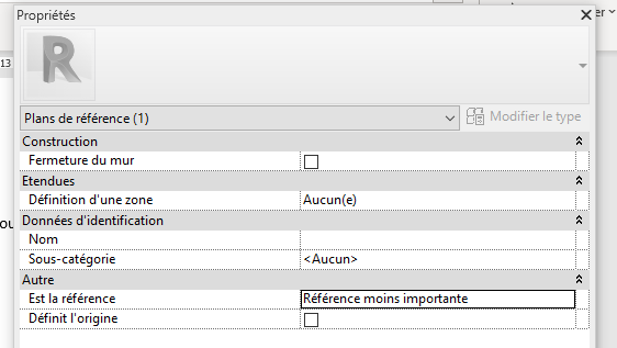 Importance des plans de référence et point d’insertion famille Revit ...