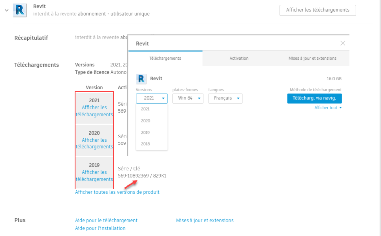 CINQ DERNIERES VERSIONS DE REVIT DISPONIBLE - Aplicit