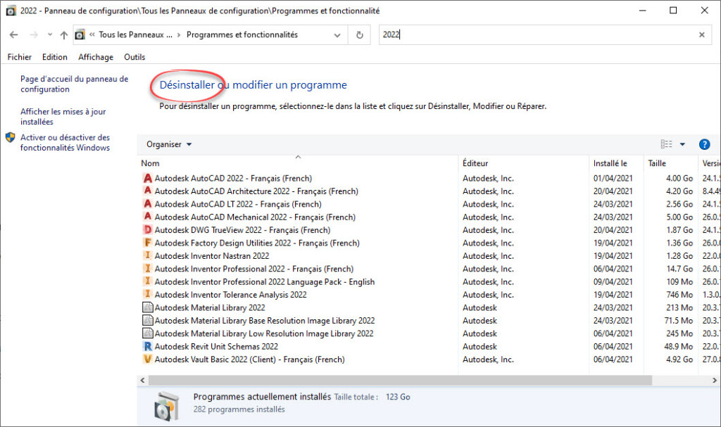 Uninstall tool / Outil de désinstallation Autodesk - Aplicit