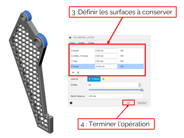 Fusion 360 : optimisation des lattice pour l'impression 3D - Aplicit