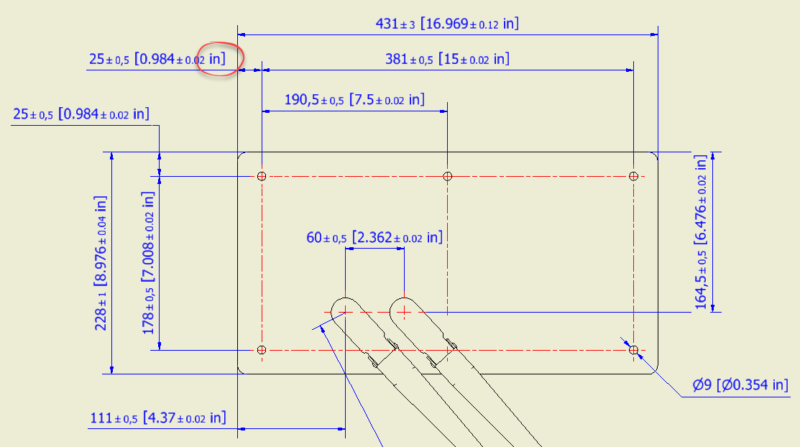 Cotation en pouces mise en plan Inventor - Aplicit