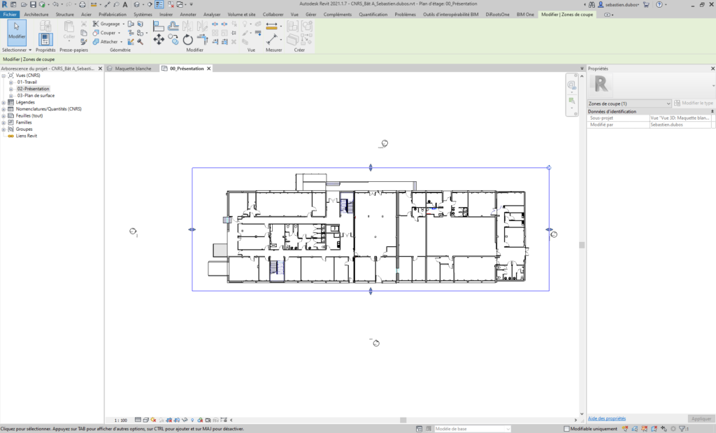 Zone de coupe Revit - Aplicit