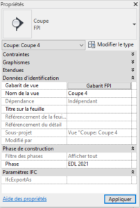 Utiliser un même gabarit de vue pour toutes les vues dans Revit - Aplicit