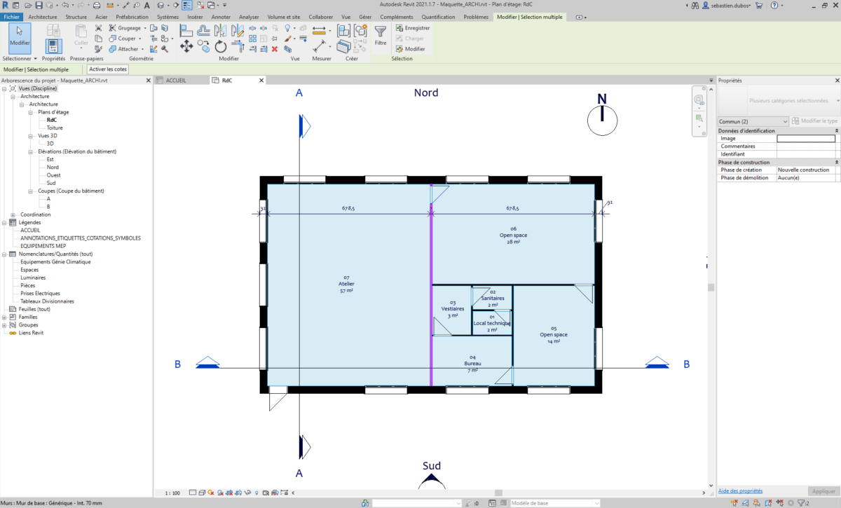 Revit - Les filtres de sélection - Aplicit