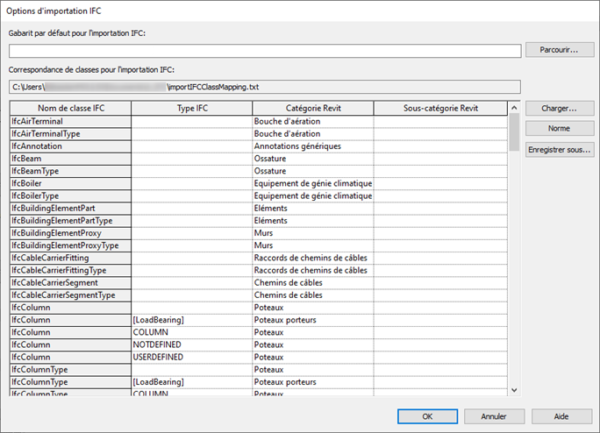 Intégration des paramètres d'une maquette IFC dans REVIT - Aplicit
