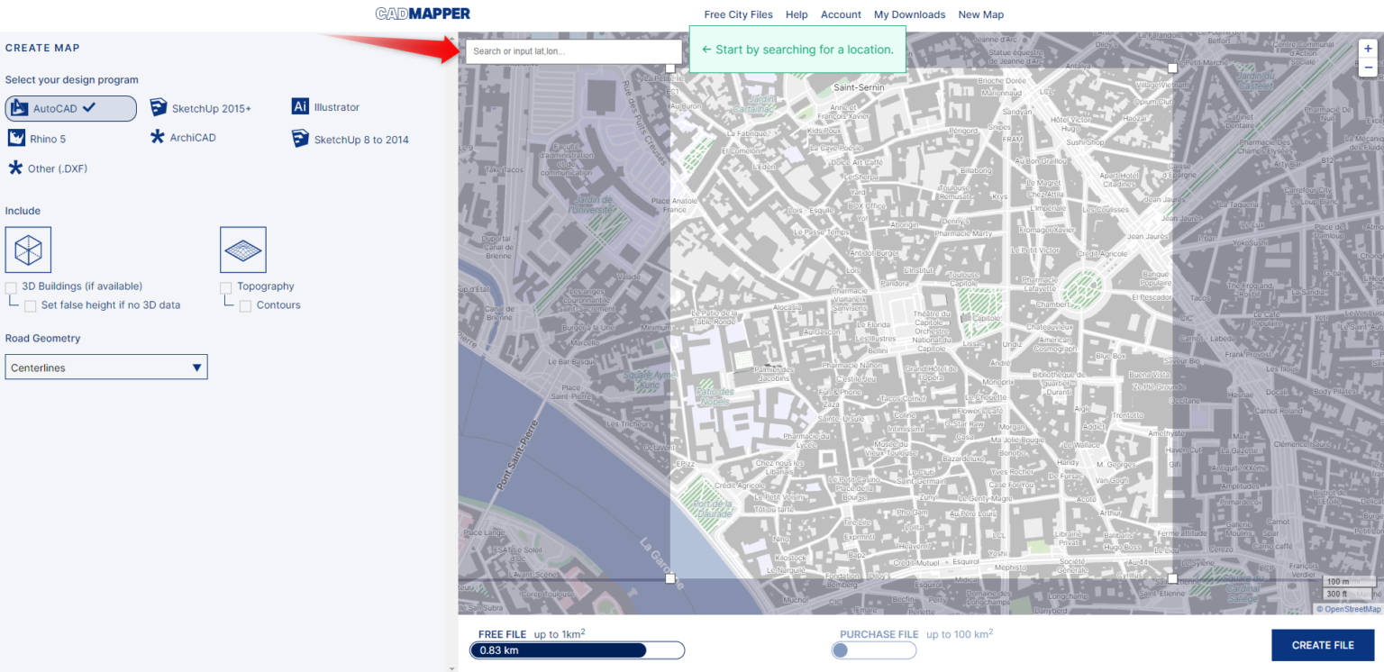 CADMapper le programme gratuit pour l’intégration de votre projet CAO ...
