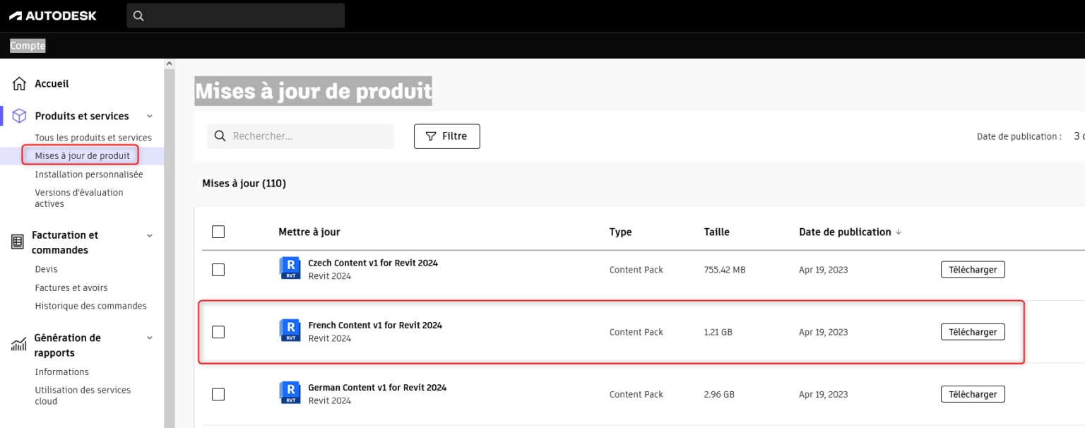 Télécharger la bibliothèque REVIT - Aplicit