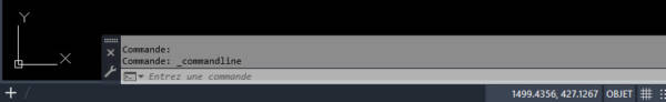 AutoCAD comment afficher la ligne de commande ? - Aplicit