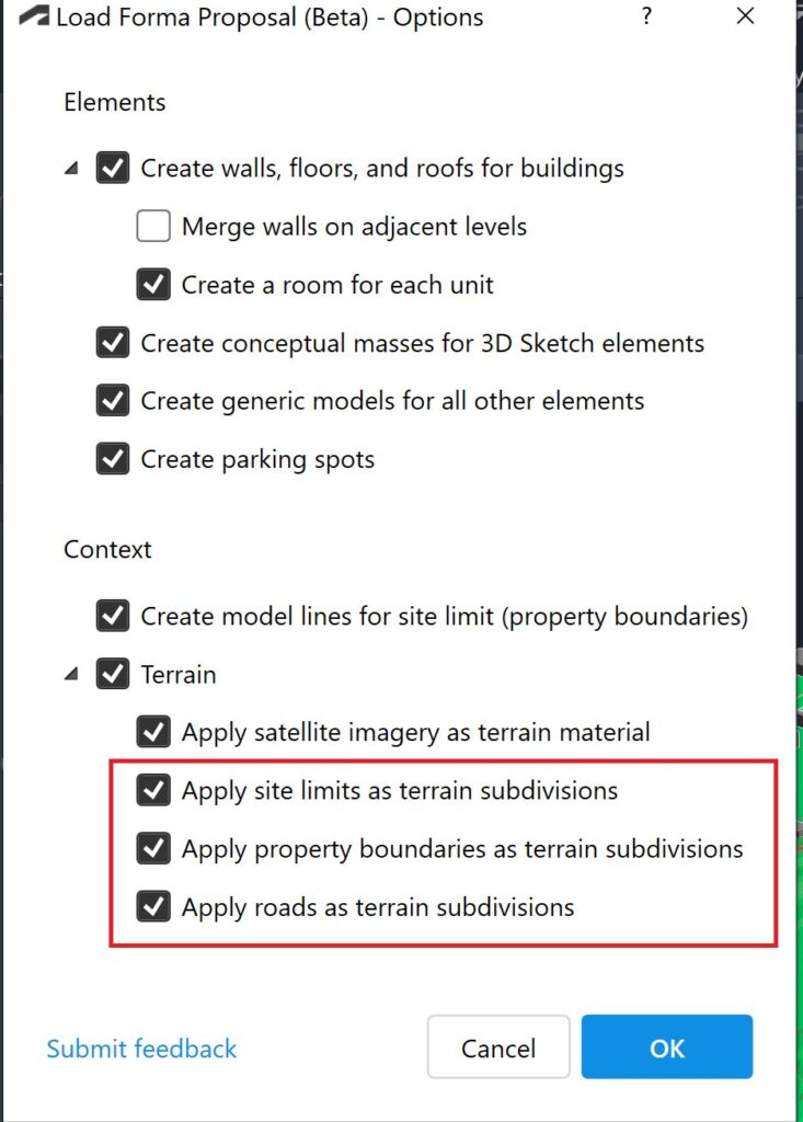 Autodesk Forma Revit Aplicit
