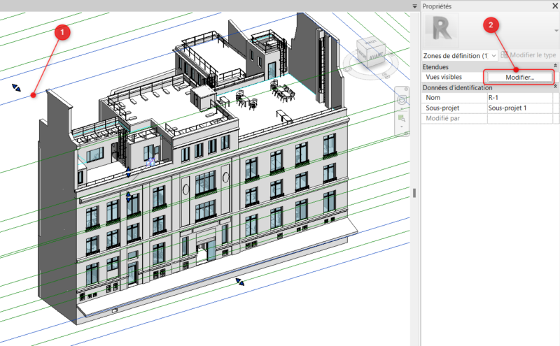 Revit - Gérer l'affichage de vos zones de définition - Aplicit