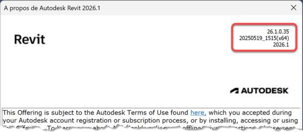 Mise à Jour REVIT 2026 - Aplicit